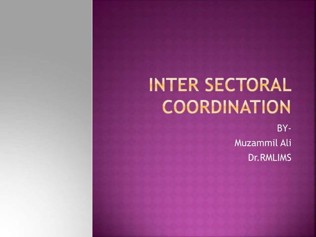 intersectoralcoordination.pptx