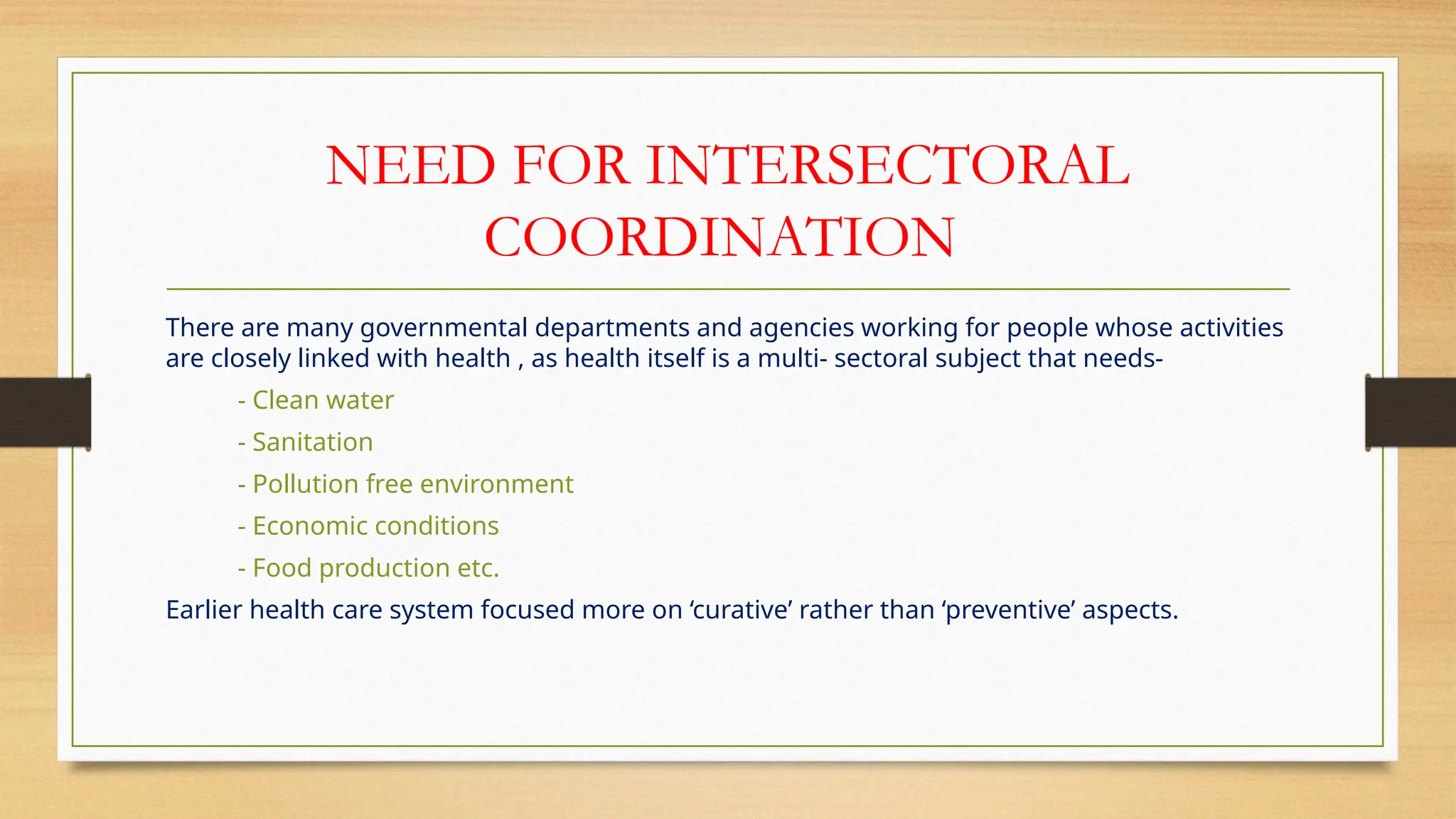 Intersectoral Coordination in health care.pptx