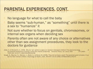 Intersex | PPT