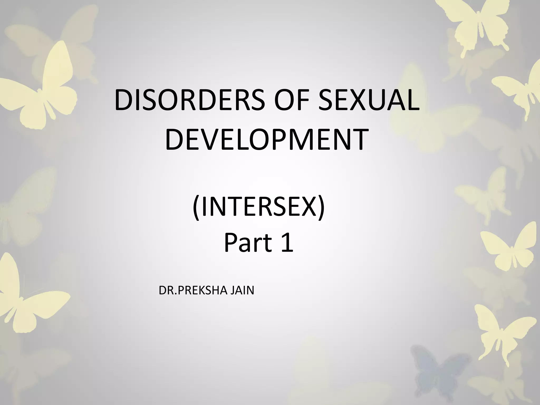 Intersex presentation | PPTX