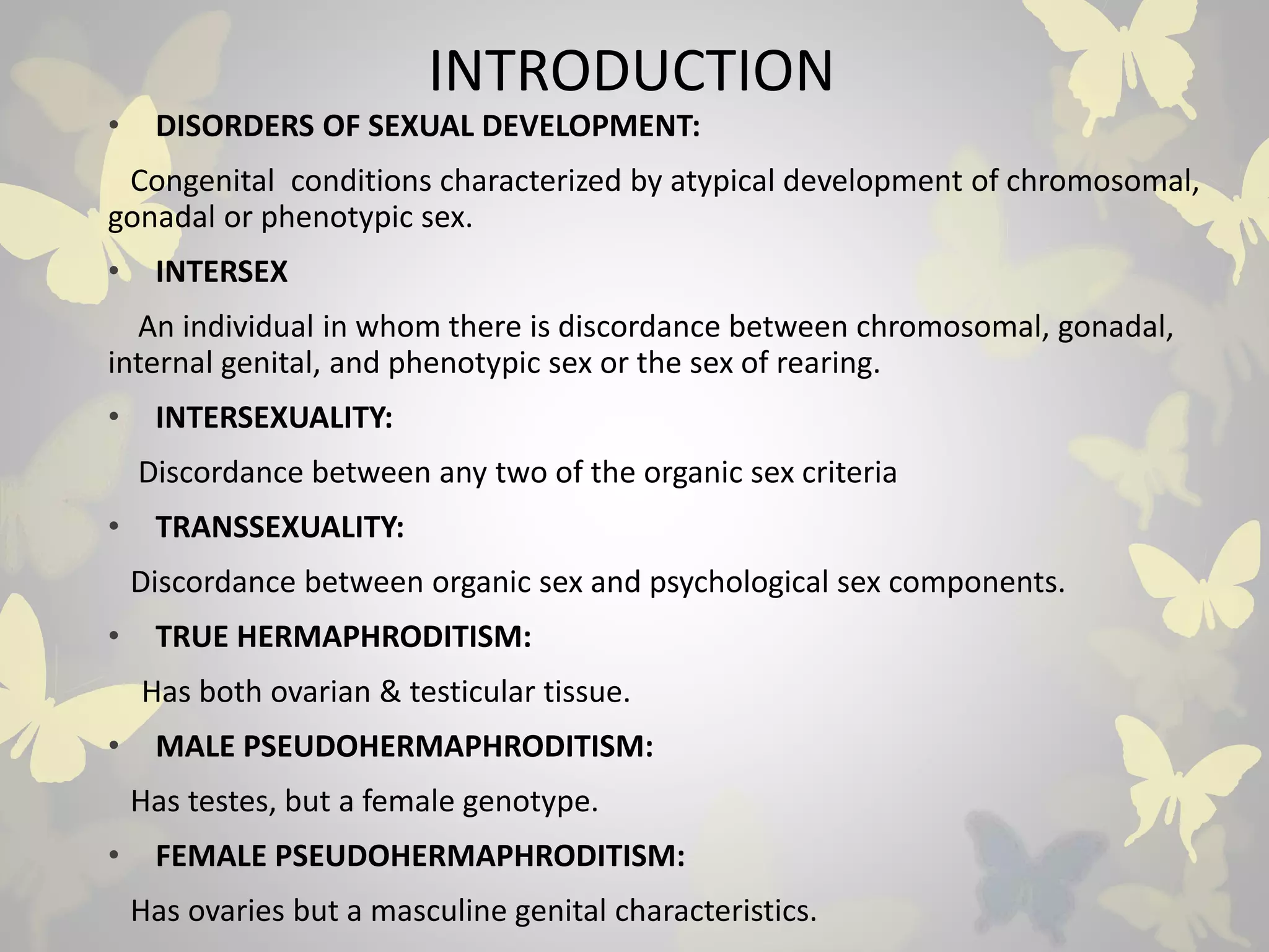 Intersex presentation | PPTX