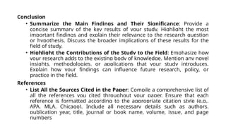 Internship Notes - Unit 1: Scientific Writing and Reporting | PPT