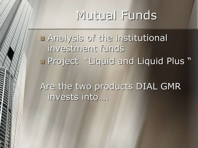 Presentation On GMR | PPT