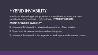 Interspecific hybridisation among vigna species | PPTX