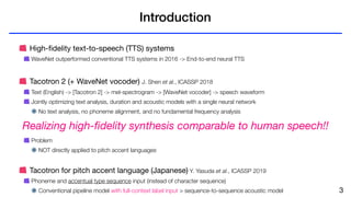 Real-time neural text-to-speech with sequence-to-sequence acoustic model and WaveGlow or single ...