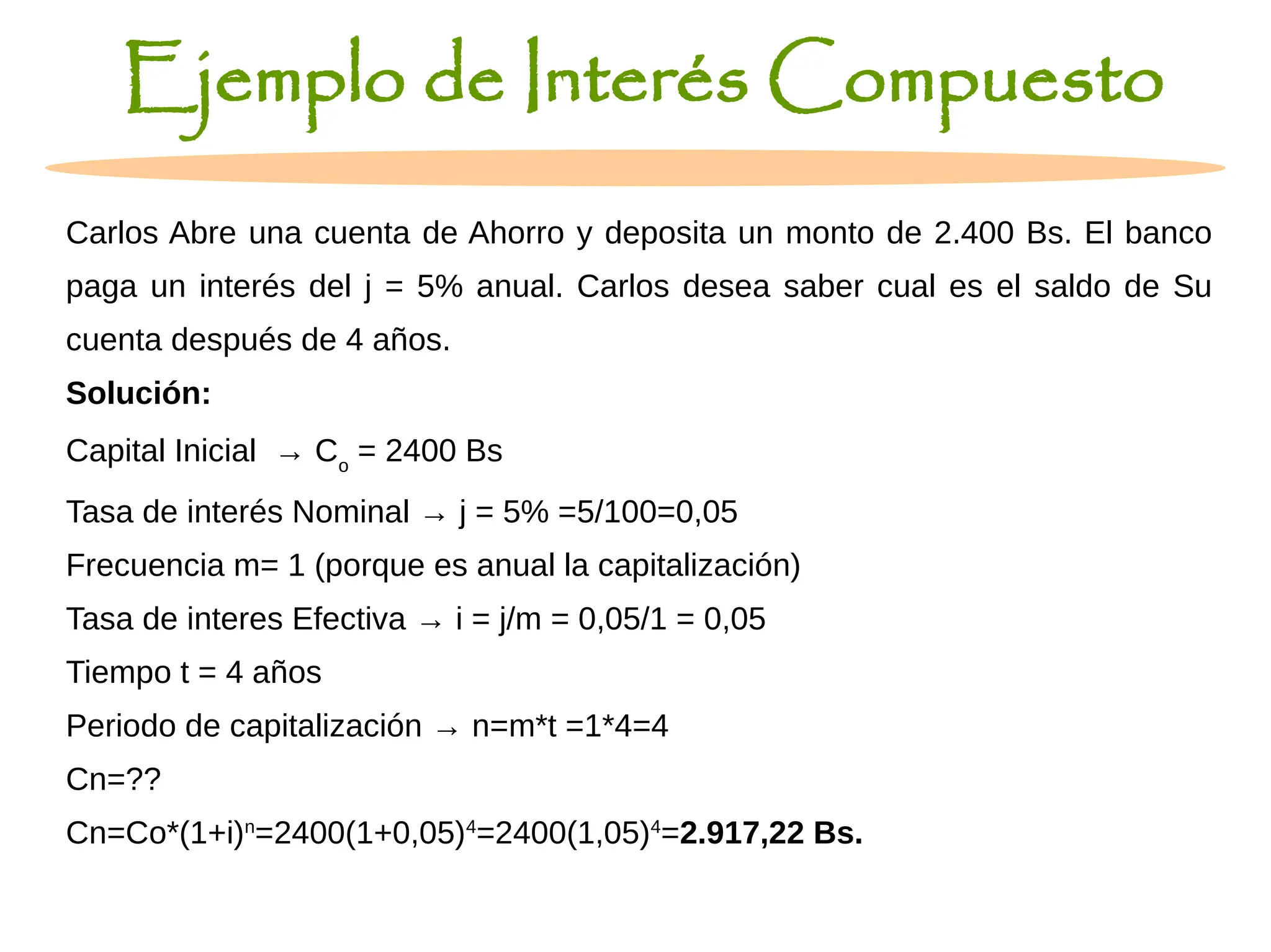 Interés Simple , definición, fórmulas y ejercicios | PDF