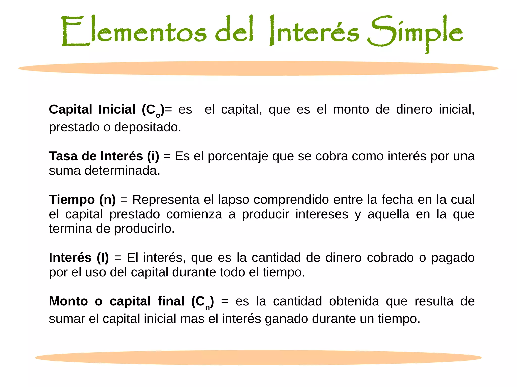 Interés simple e interés compuesto | PDF