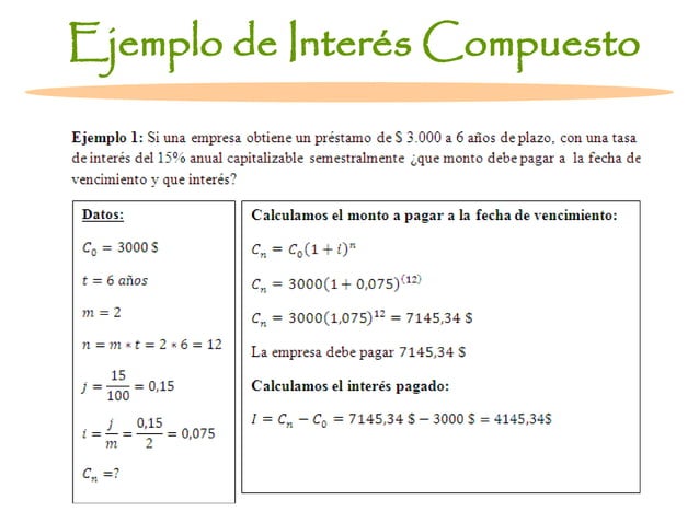 Interés simple e interés compuesto | PDF
