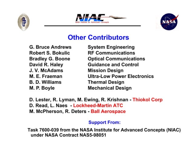 Interstellar explorerjun01 | PPT