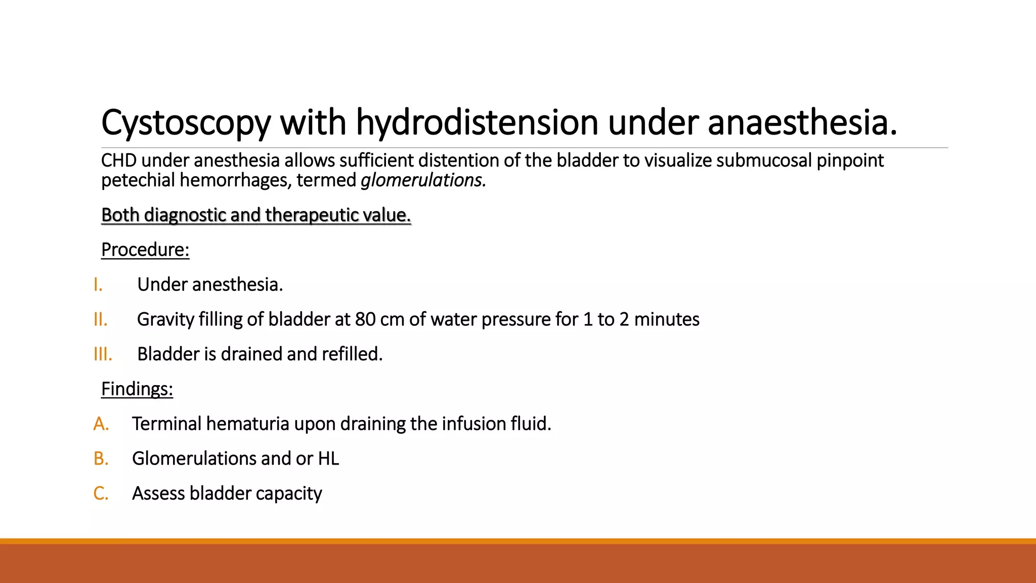 interstital cystitis bladder pain syndrome etiology and diagnosis.pptx ...