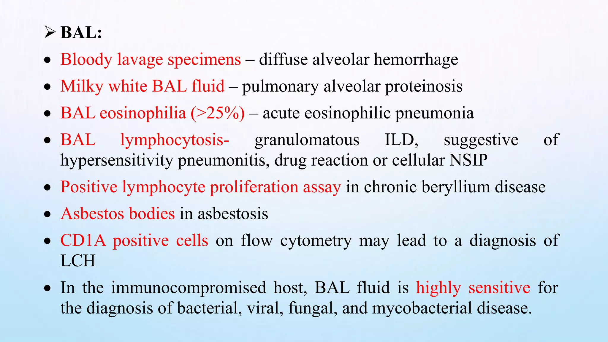 Interstitial lung disease (ILD) ppt slideshare | PPTX