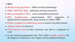 Interstitial lung disease (ILD) ppt slideshare | PPTX