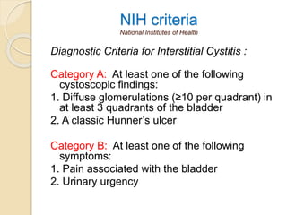 Cystoscopy Interstitial Cystitis