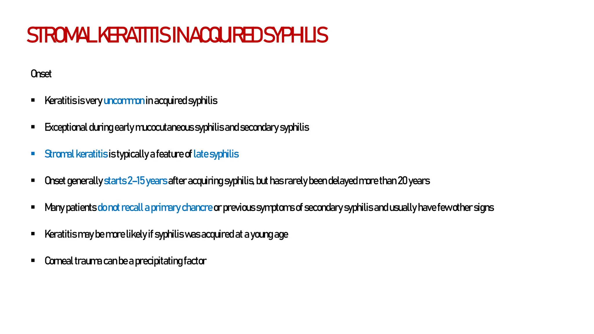 Interstitial keratitis PowerPoint presentation | PPTX