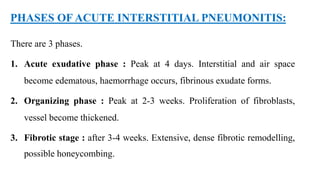 Interstitial lung disease | PPTX