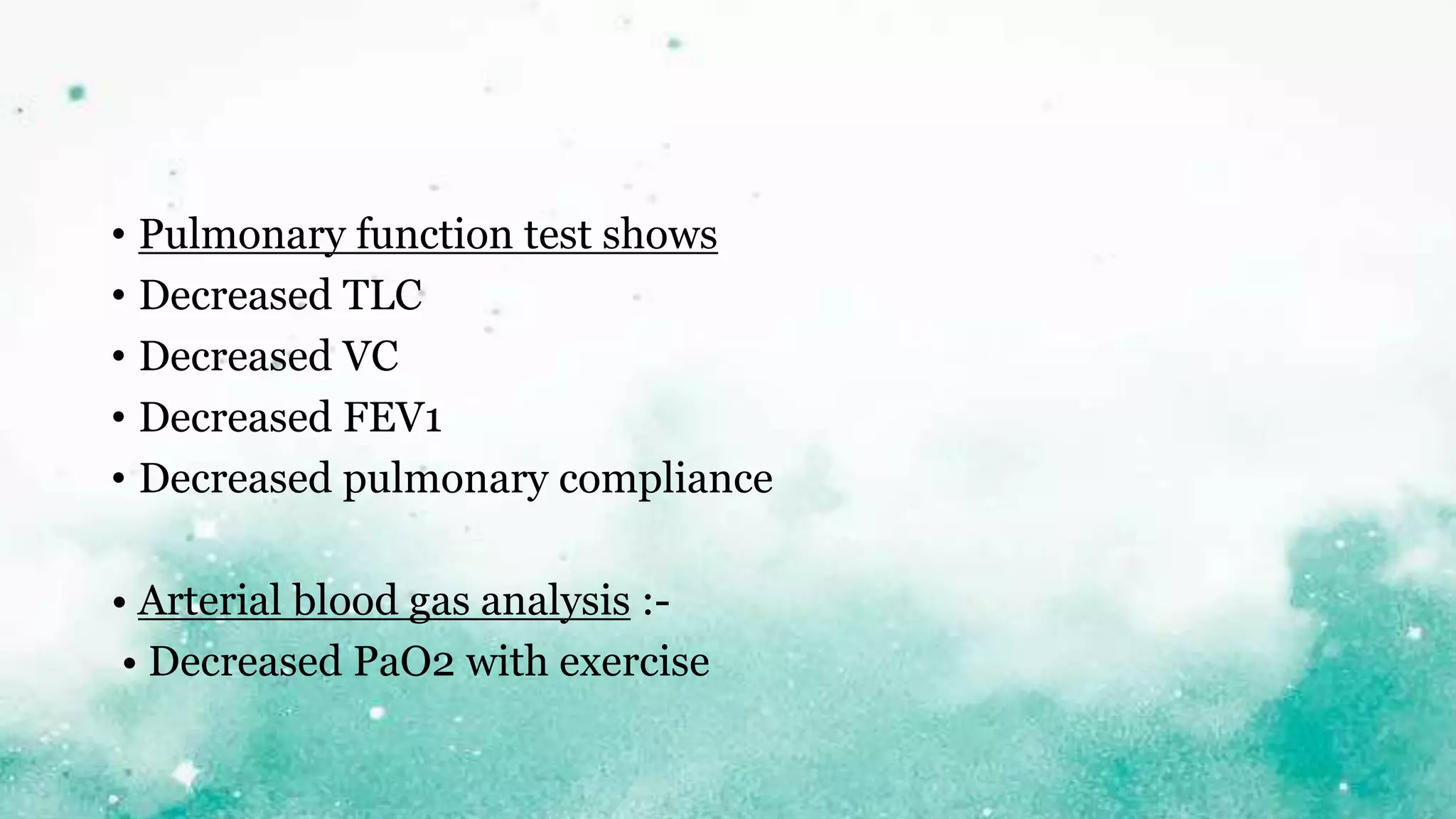 Interstitial lung disease.HR
