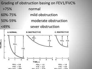 PFT and Interstitial lung diseases | PPTX