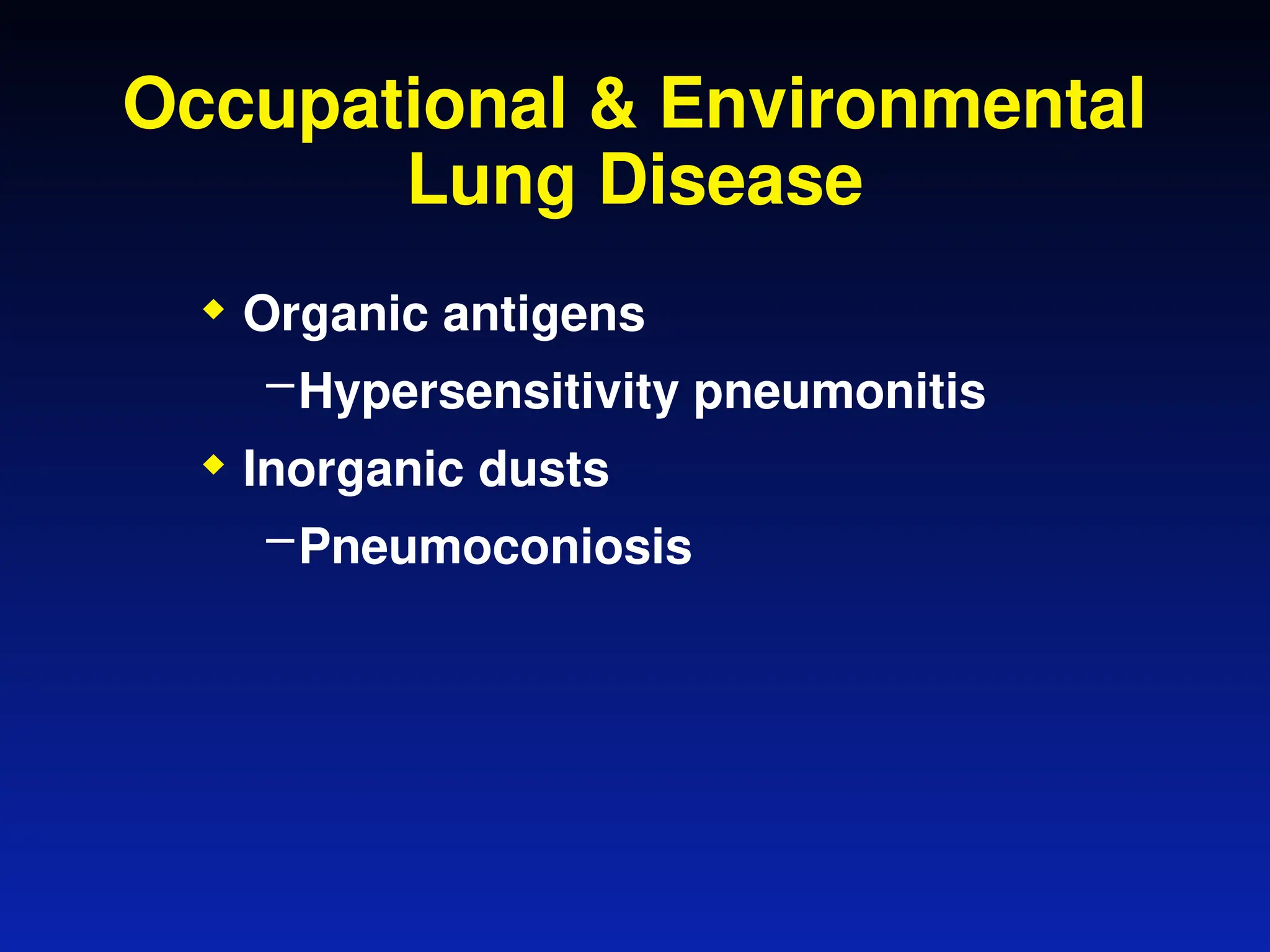 interstitial lung diseases and managment | PPT