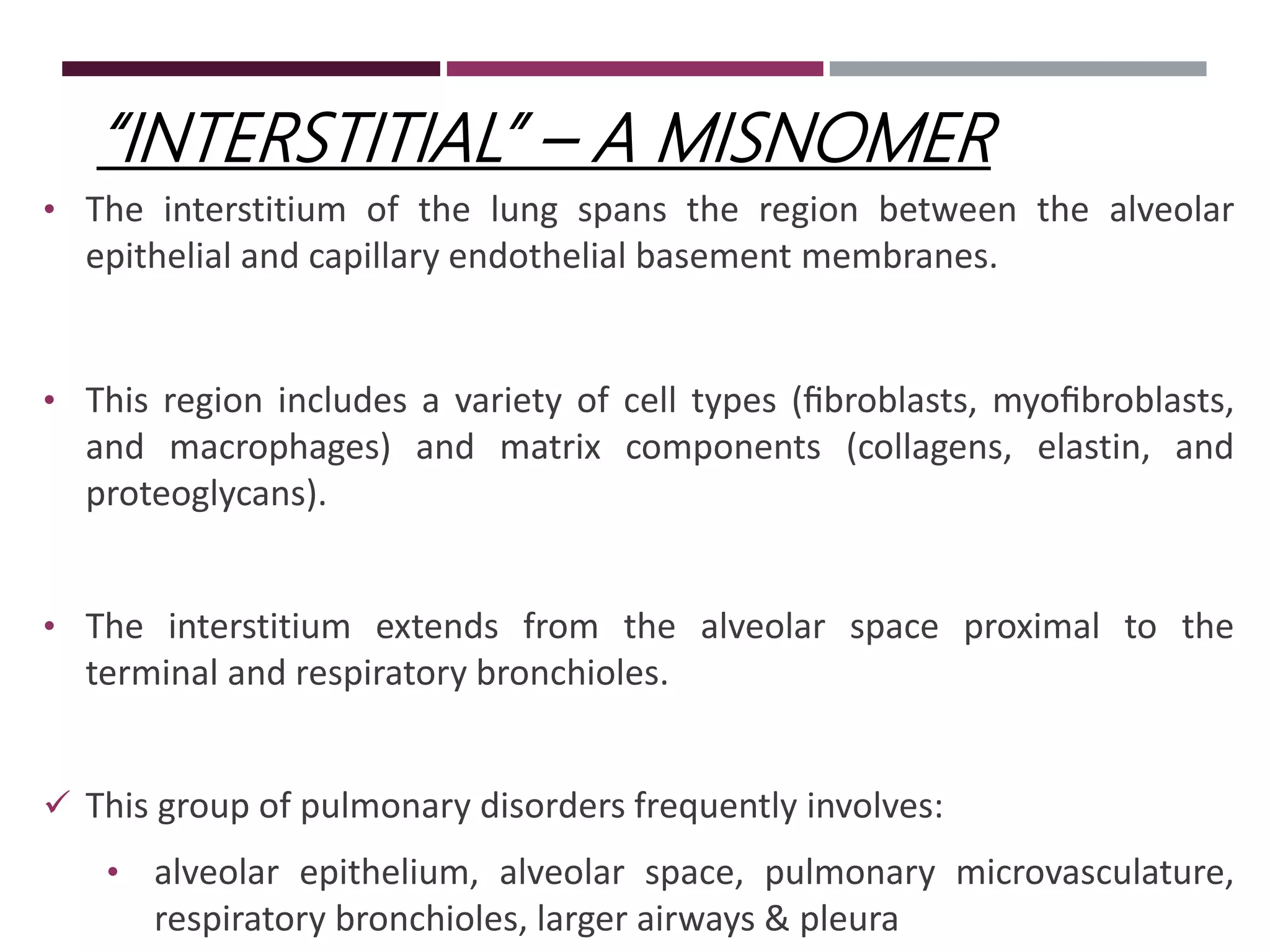 Interstitial Lung Diseases [ILD] Approach to Management | PPTX