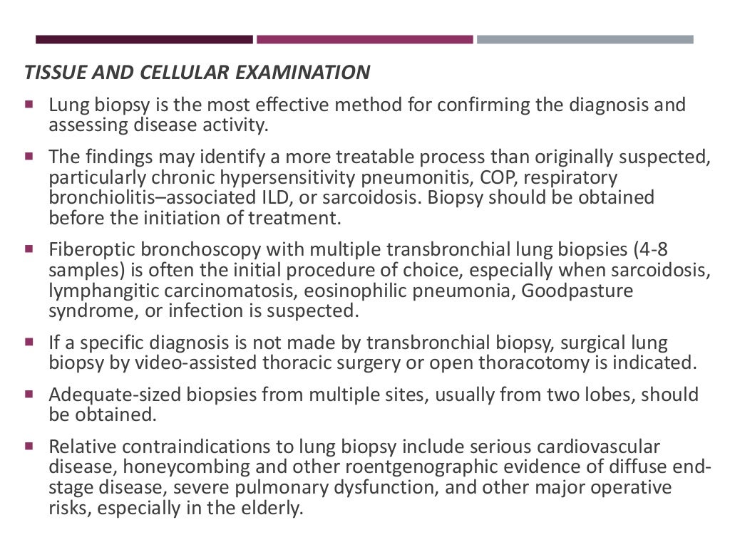 Interstitial Lung Diseases Ild Approach To Management