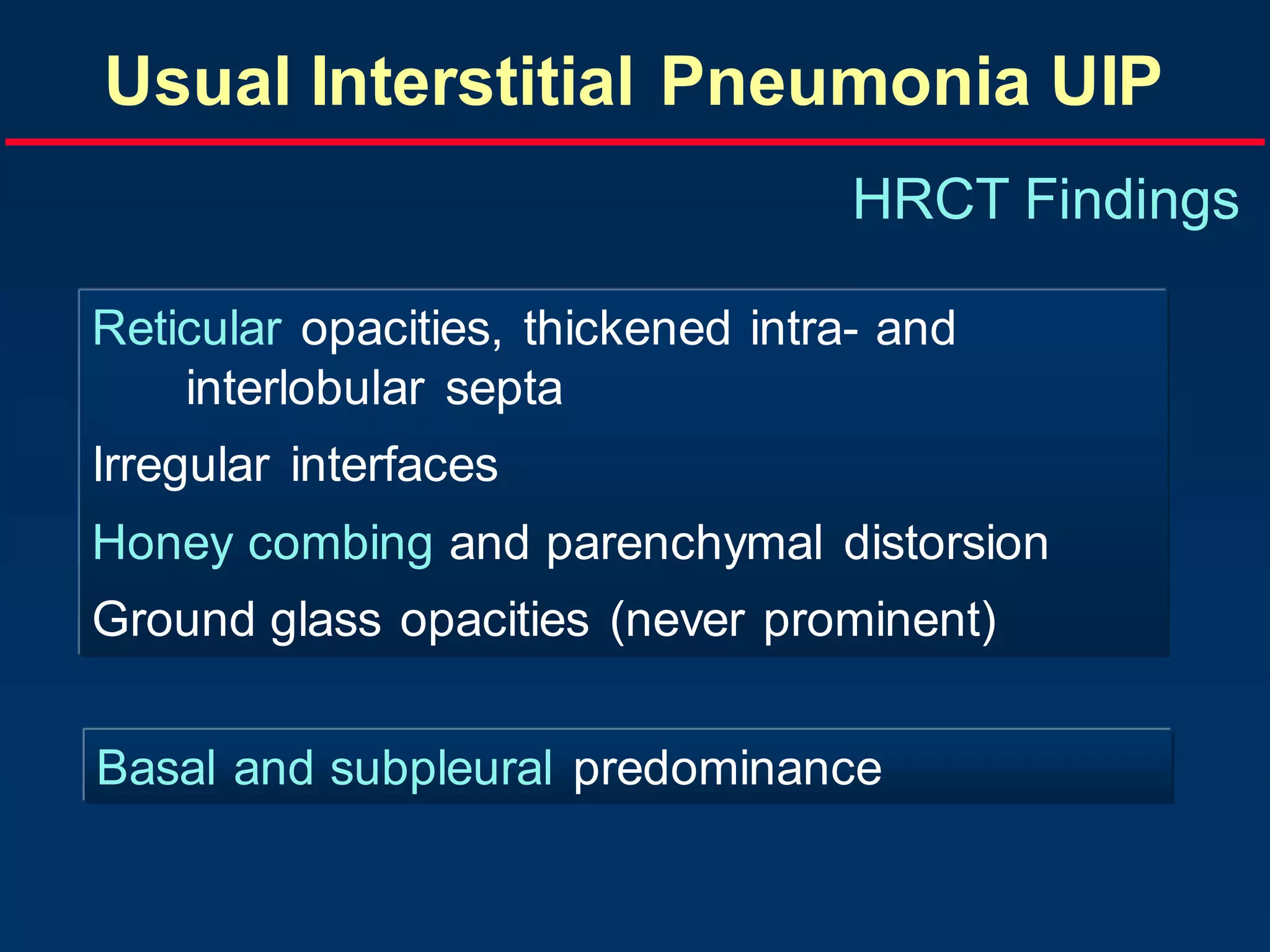 Diffuse parenchymal lung diseases (Postgraduate course) | PDF