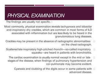 Interstitial lung fibrosis diseases | PPTX