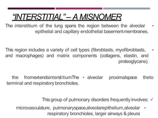 Interstitial lung fibrosis diseases | PPTX