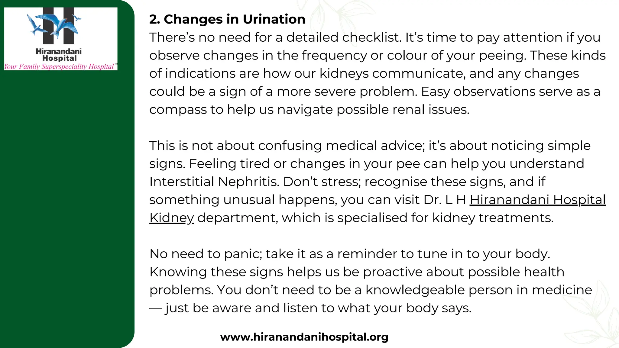 Interstitial Nephritis Causes, Symptoms, And Diagnosis - Hiranandani ...