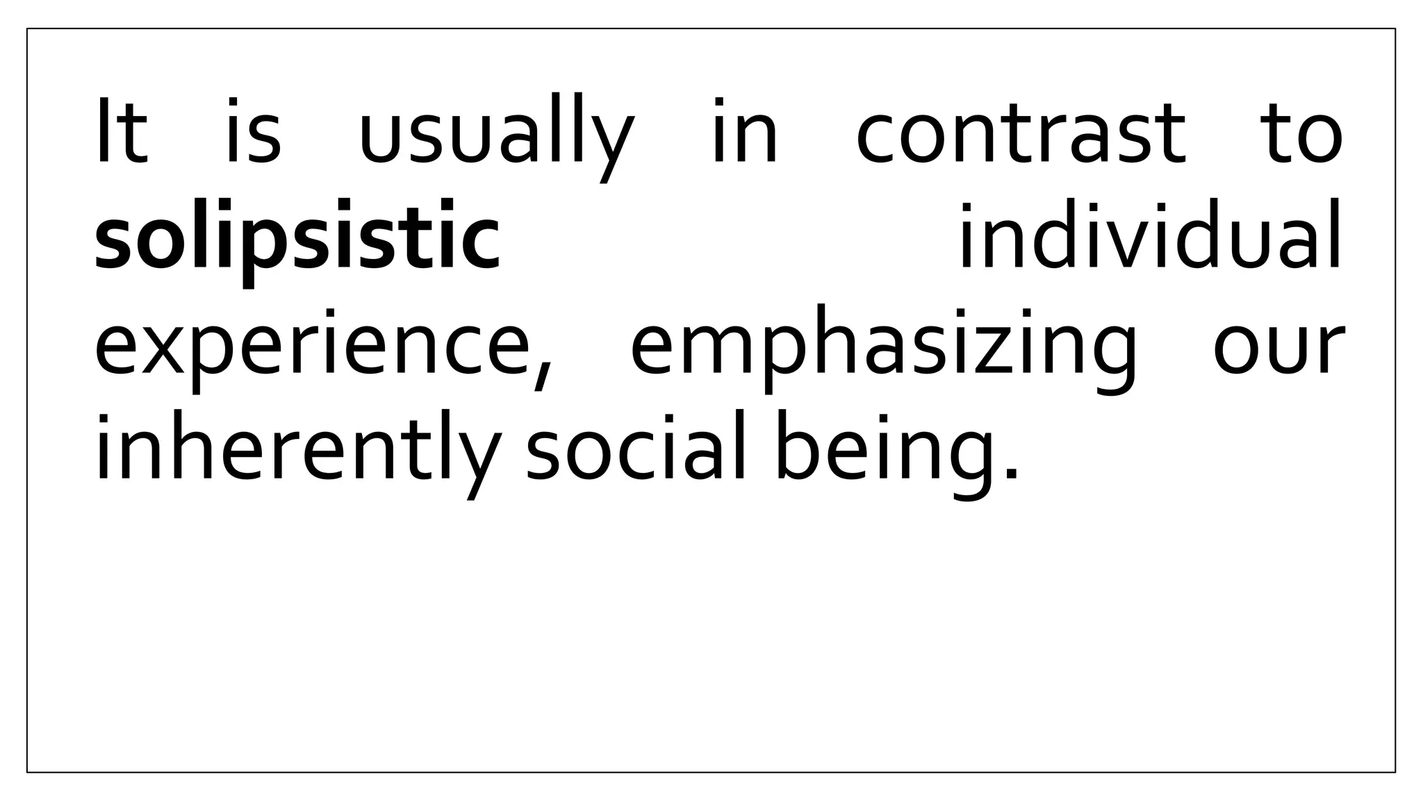 Intersubjectivity | PPTX
