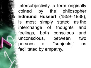 INTERSUBJECTIVITY OF A HUMAN PERSON.pptx