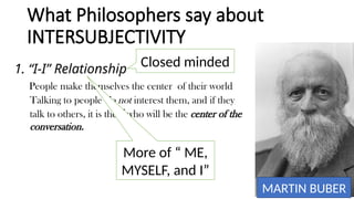 INTERSUBJECTIVITY.pptx (philosophy GRADE 12) | PPTX