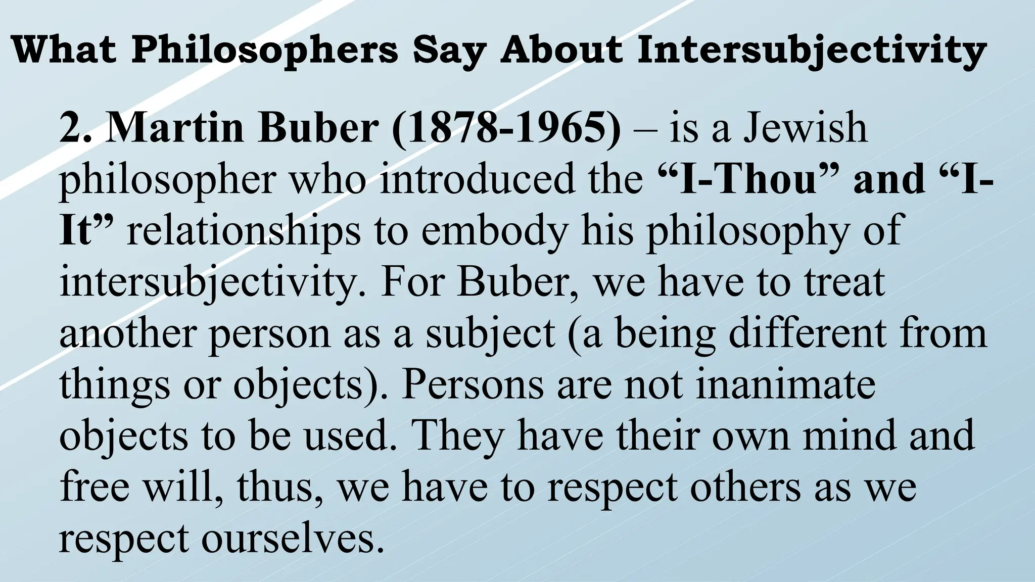 intro to philosophy intersubjectivity.ppt