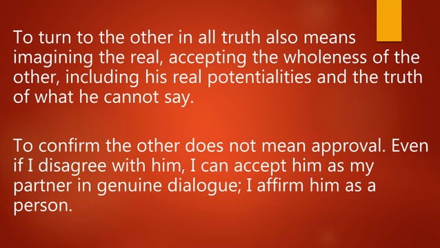 Intersubjectivity: Dialogue Vs Monologue | PPTX