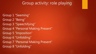 Intersubjectivity: Dialogue Vs Monologue | PPTX