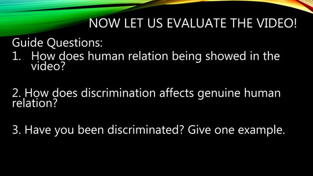 Intersubjectivity: Human Relations | PPTX