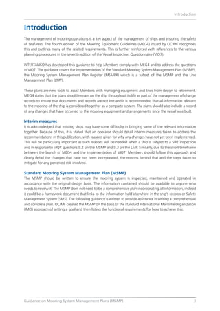 INTERTANKO - Guidance On Mooring System Management | PDF