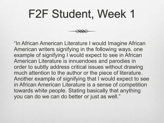 Interteaching Online and Face-to-Face | PPT