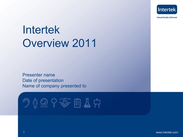Intertek sales presentation v2 | PDF