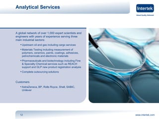 Intertek sales presentation v2 | PDF