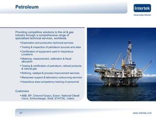 Intertek sales presentation v2 | PDF