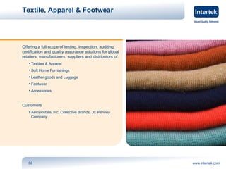 Intertek sales presentation v2 | PDF