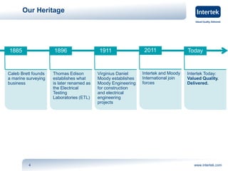 Intertek sales presentation v2 | PDF