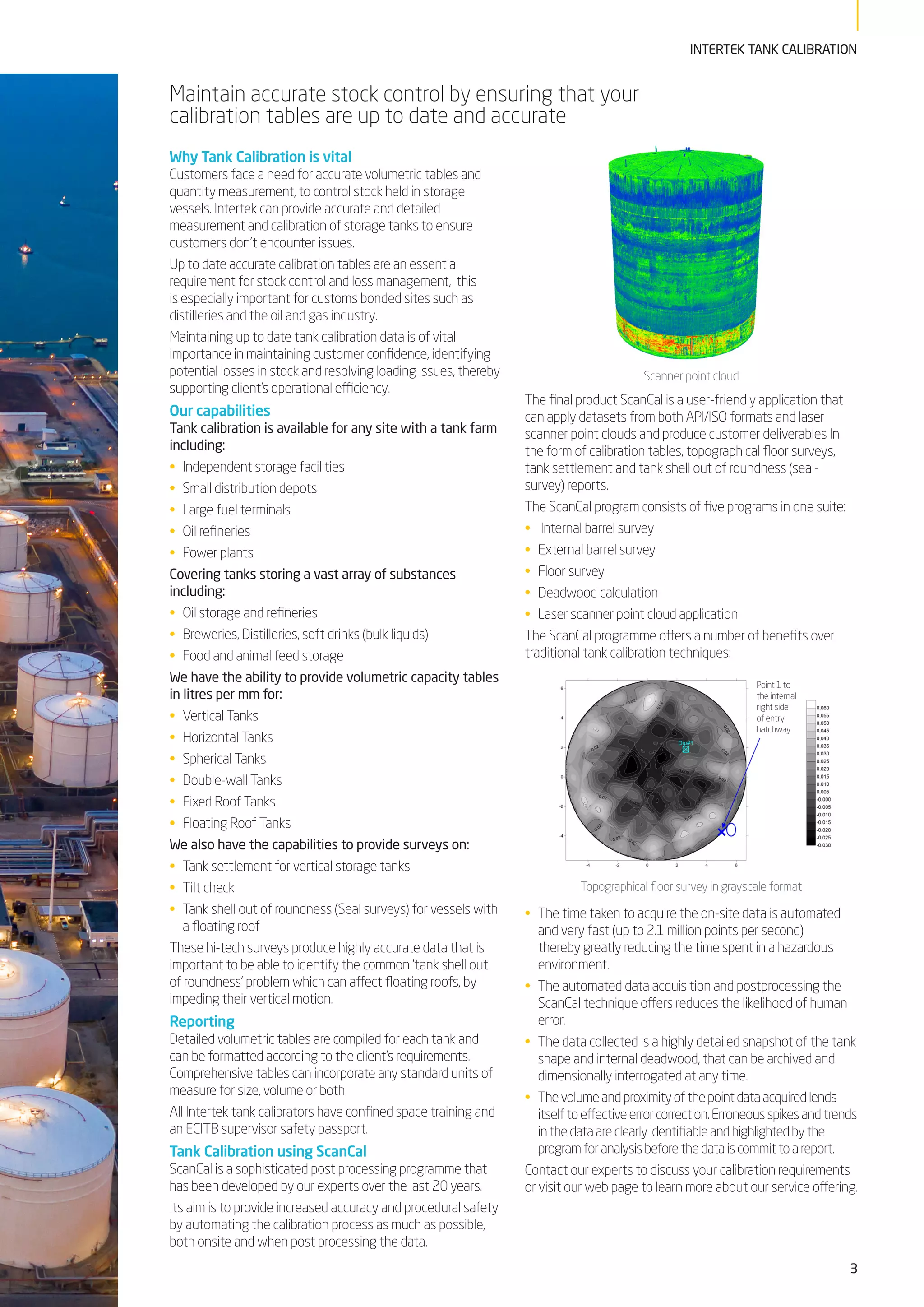 Intertek tank calibration 2021 | PDF