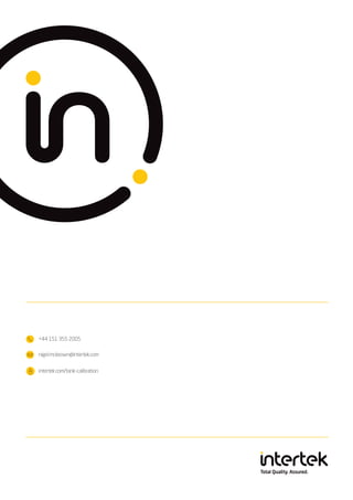 Intertek tank calibration 2021 | PDF