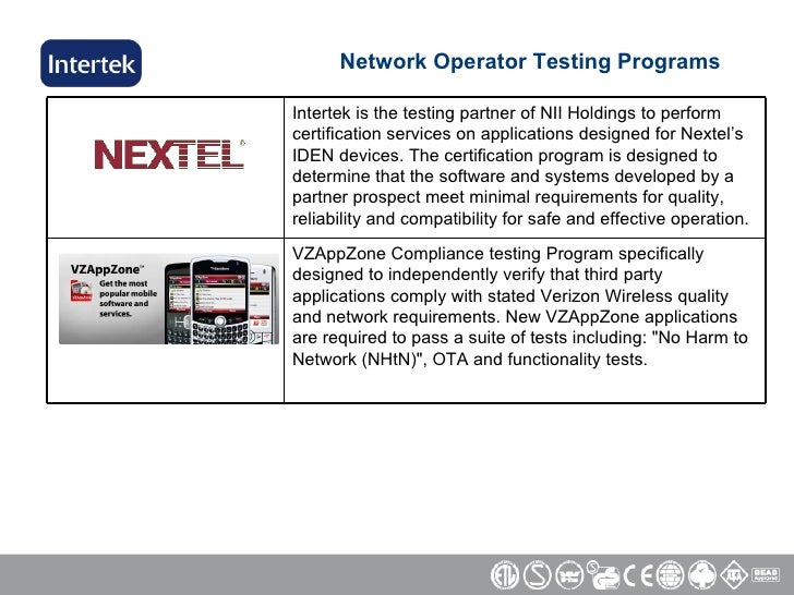 Intertek Testing Services Overview