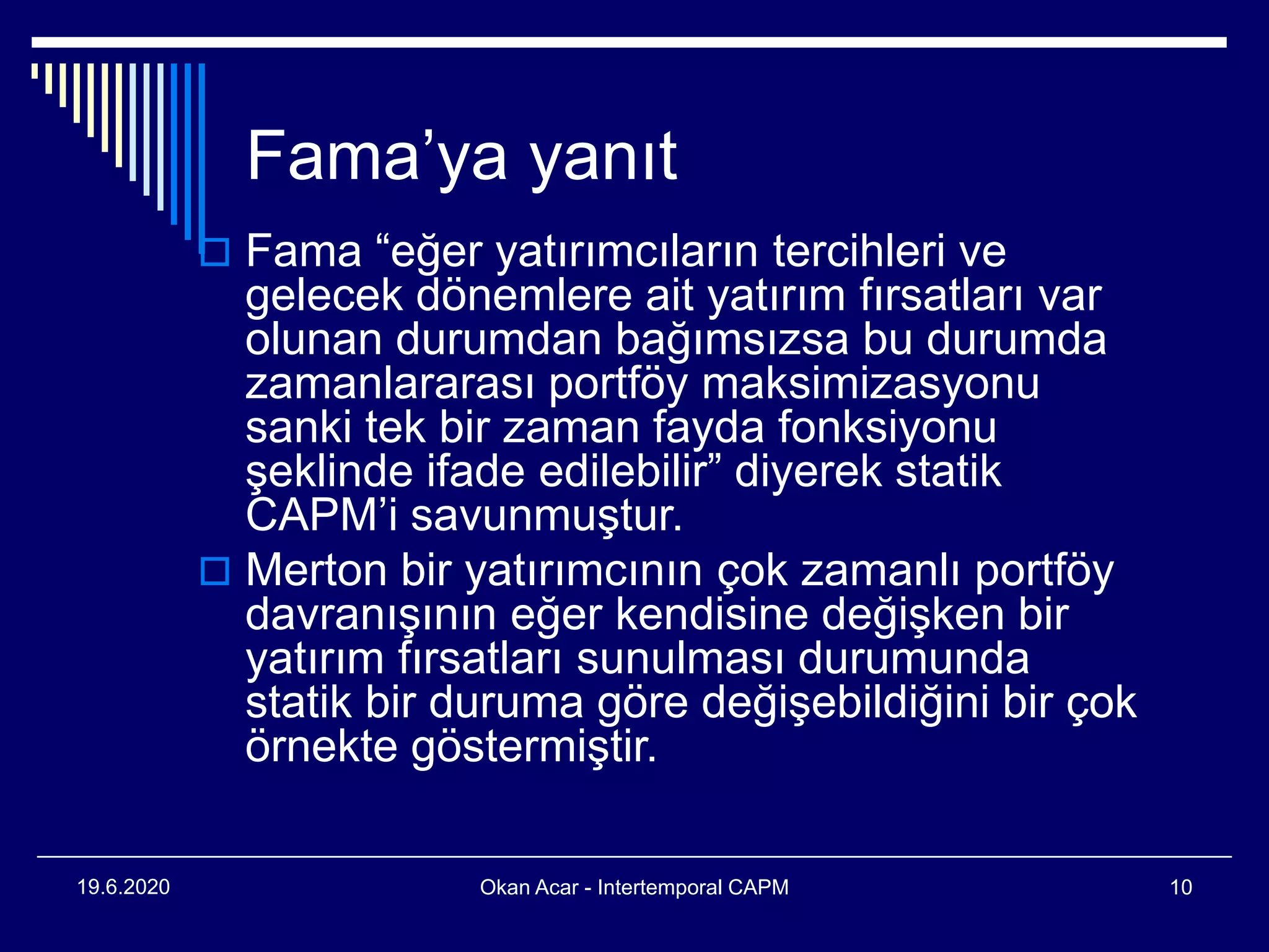 Intertemporal CAPM | PPT