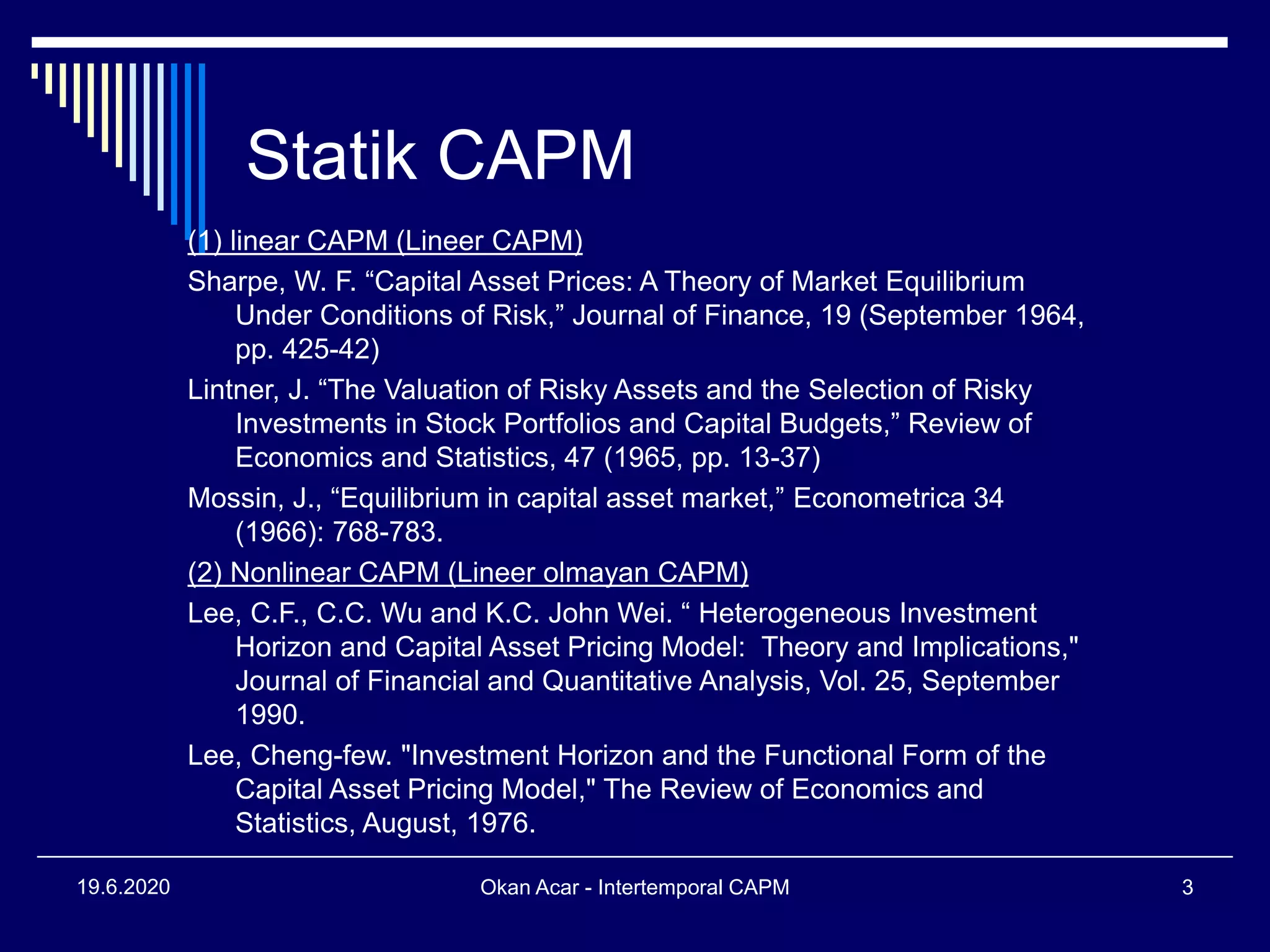 Intertemporal CAPM | PPT