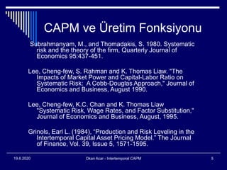 Intertemporal CAPM | PPT