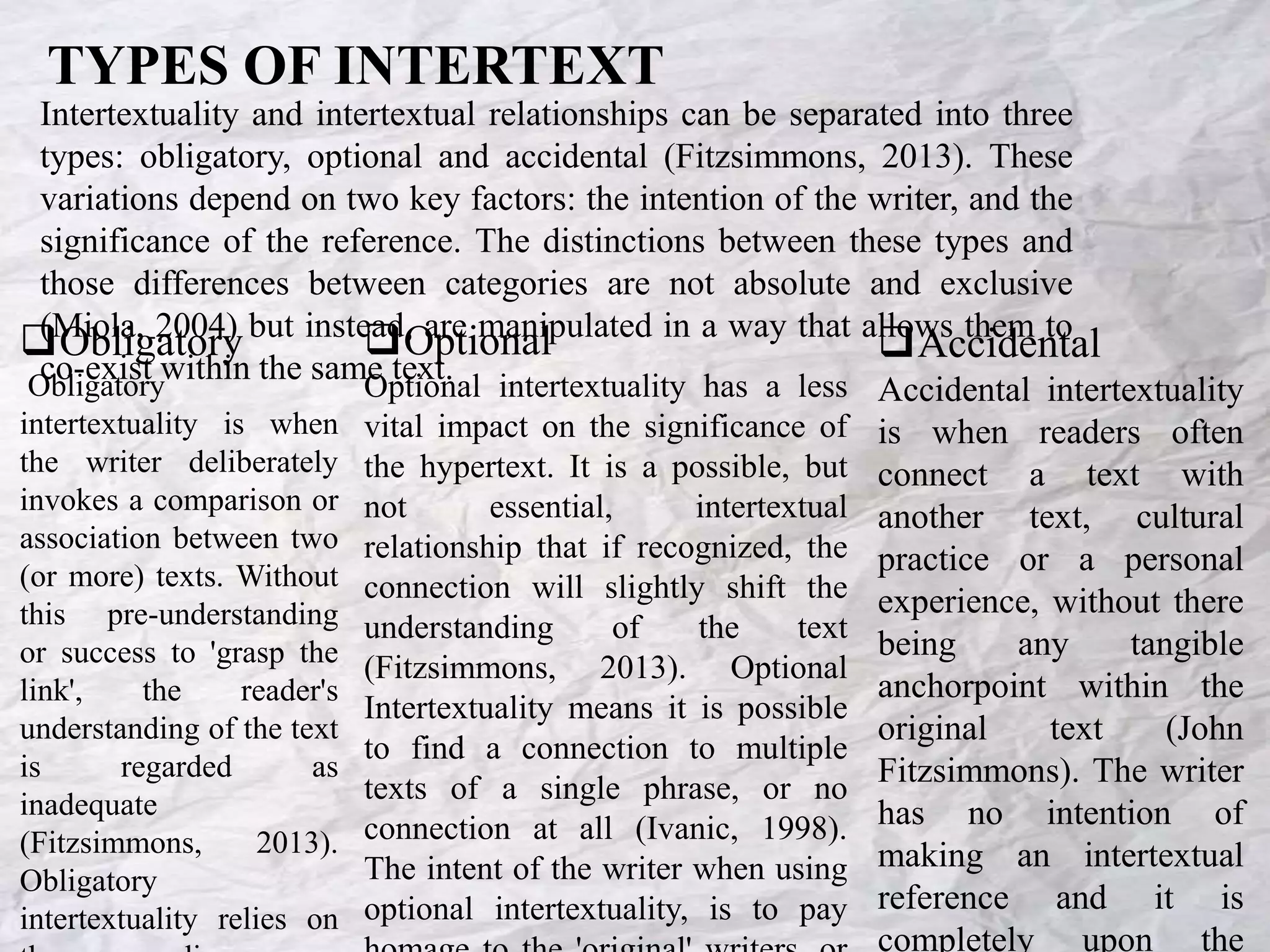 Intertext | PPTX