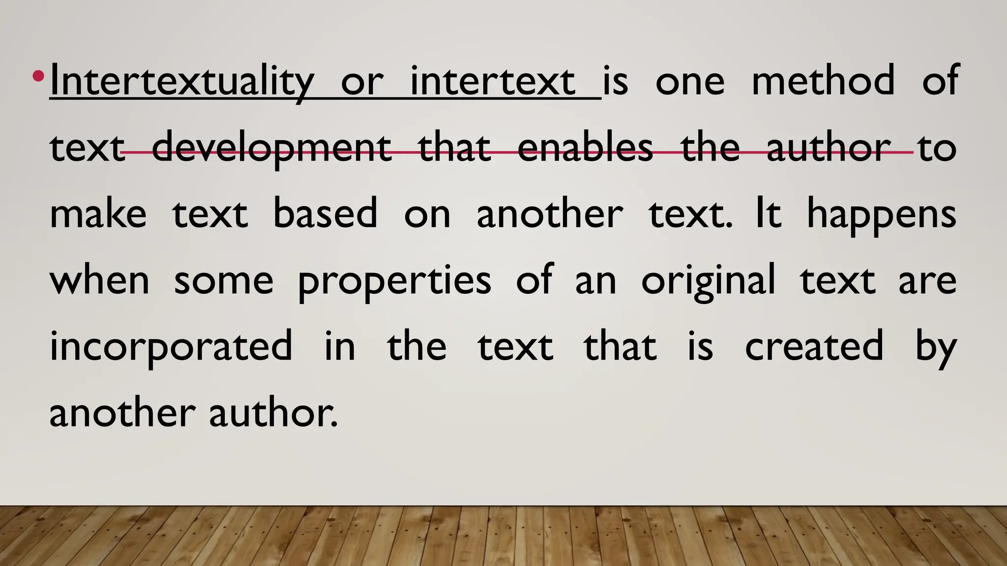 intertext.pptx reading and writing grade 11 | PPTX